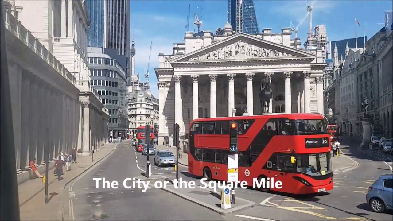 London - bus route 23 - Regent Street to Liverpool Street station - YouTube