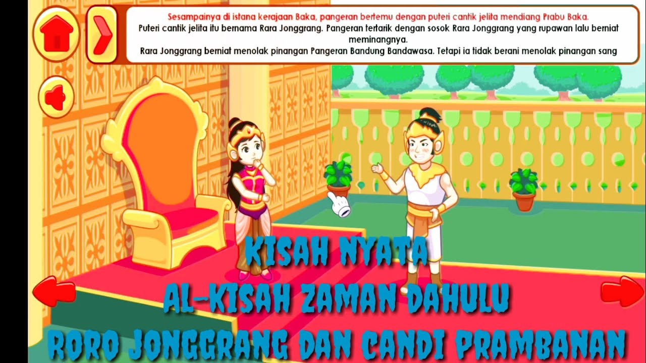 Cerita Roro Jonggrang dan Candi Prambanan membangun 1000 Candi | Cerita ...