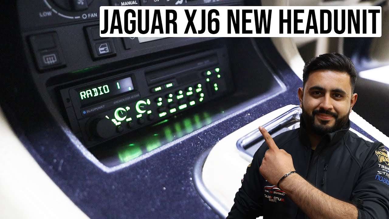 RETRO LOOK Jaguar Head Unit Upgrade | Jaguar XJ6 Blaupunkt Bremen ...