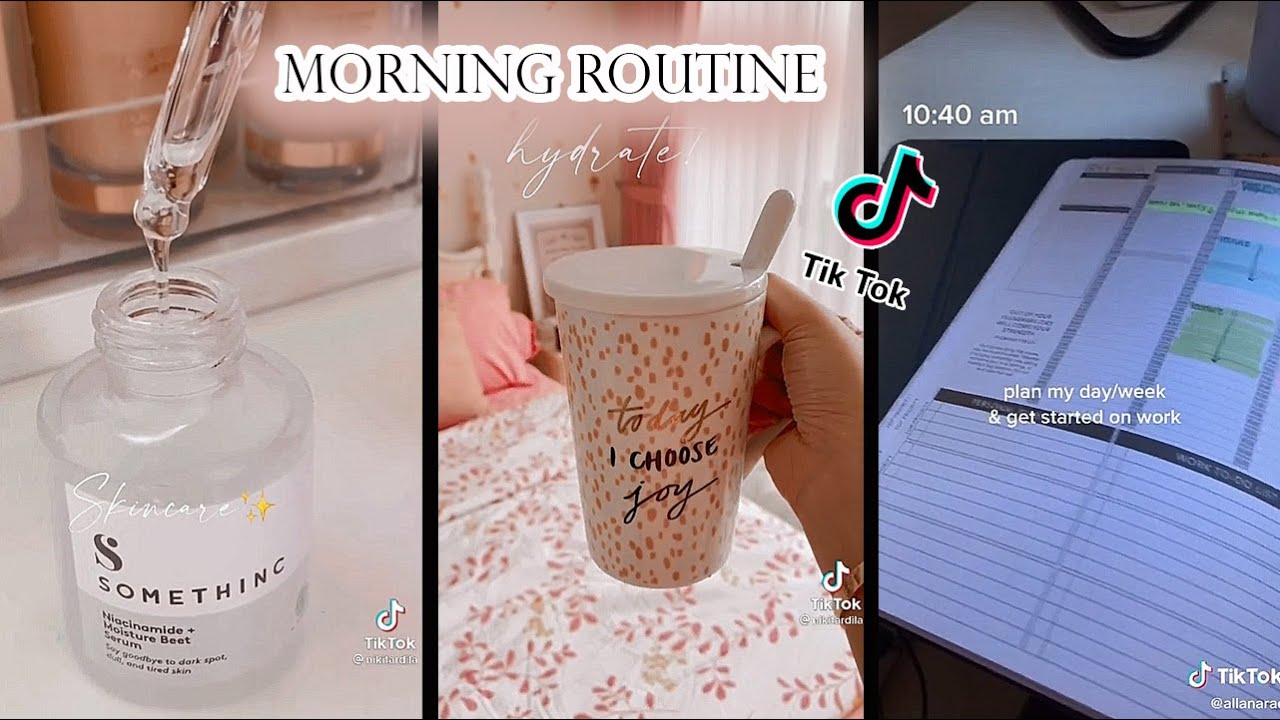 MORNING ROUTINE TIK TOK COMPILATION 2021 - YouTube