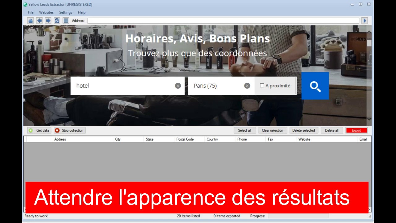 Yellow Leads Extractor: Aspirateur de données Pages Jaunes - YouTube