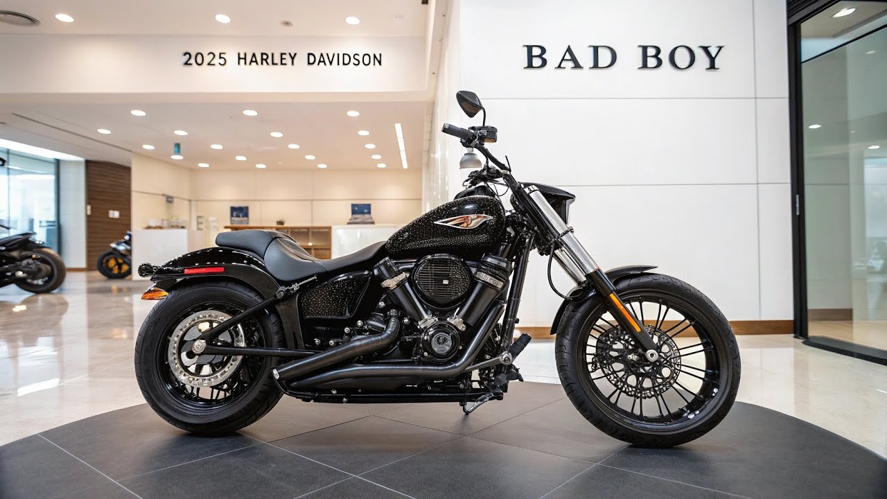 2025 Harley Davidson Bad Boy | दमदार वापसी एक रिबेल स्टाइल में! - YouTube