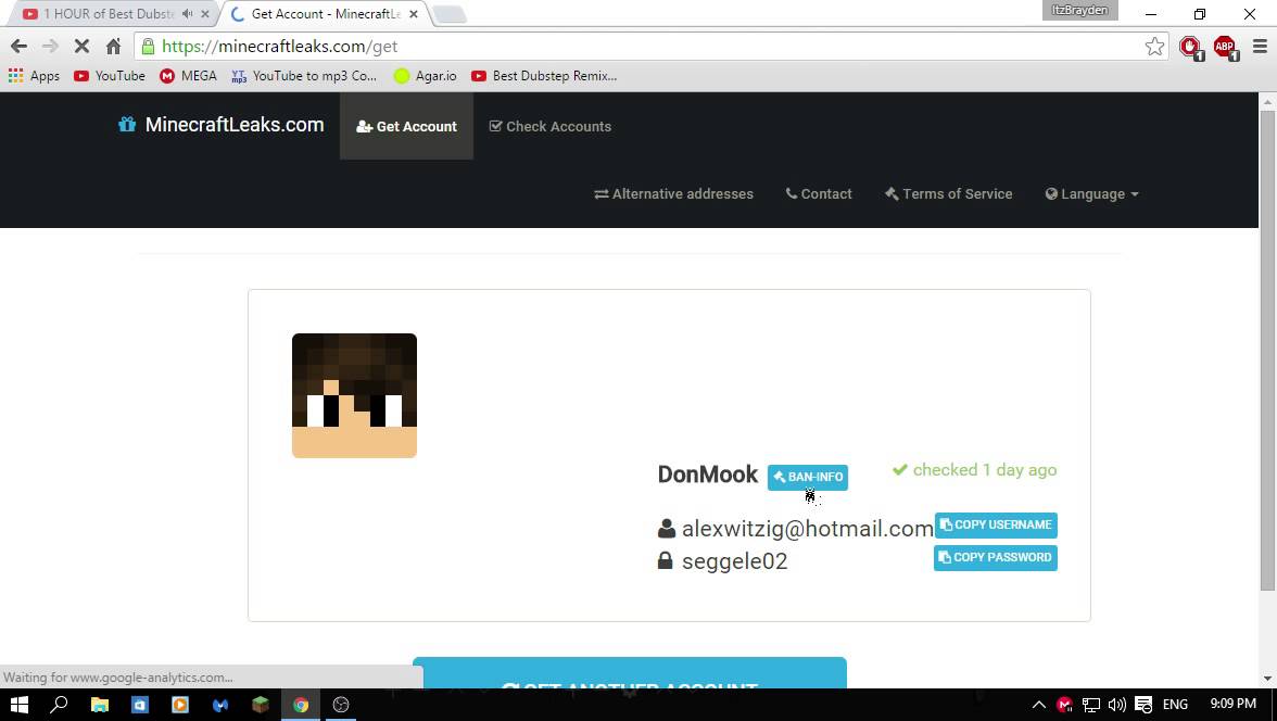 Free MC Accounts - YouTube