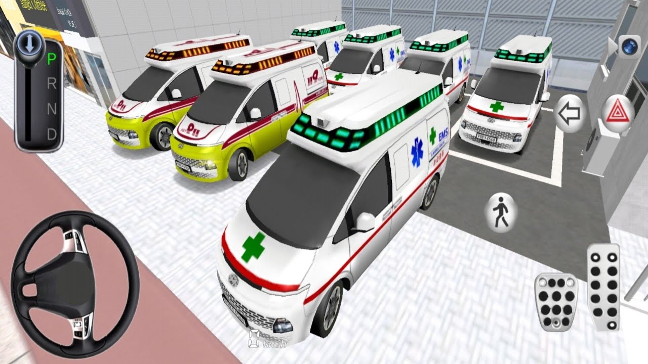 Collect All New Hyundai Ambulance Van Staria Parking in Police Station ...