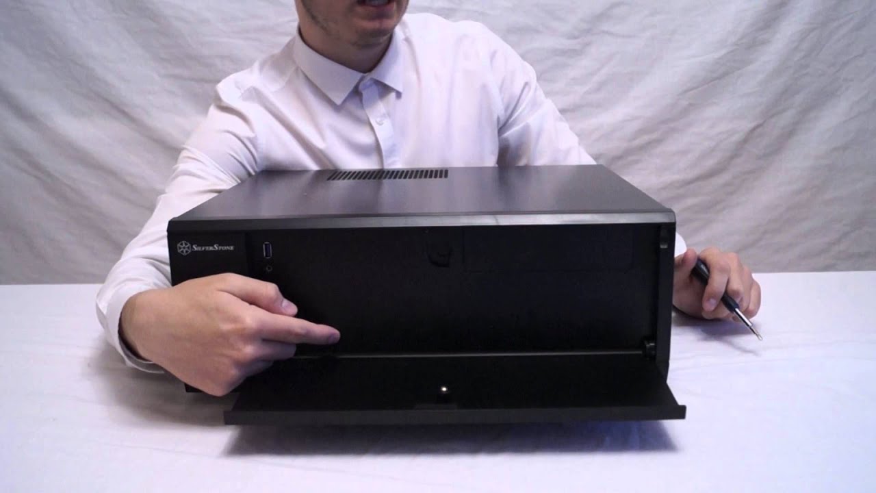 SilverStone Grandia GD10 Full-ATX HTPC Case Unboxing -Hal Thompson ...