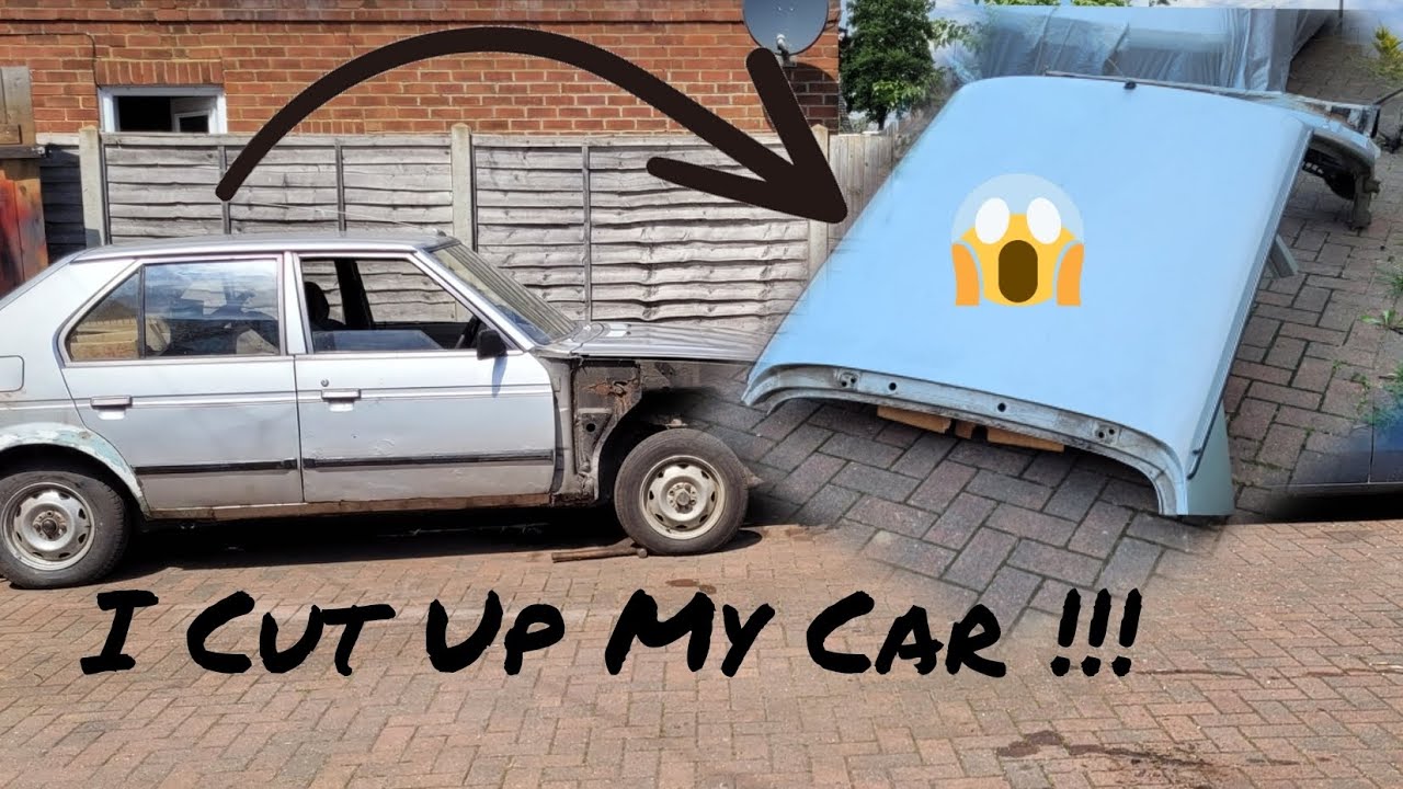 I cut up my car 😱 - YouTube