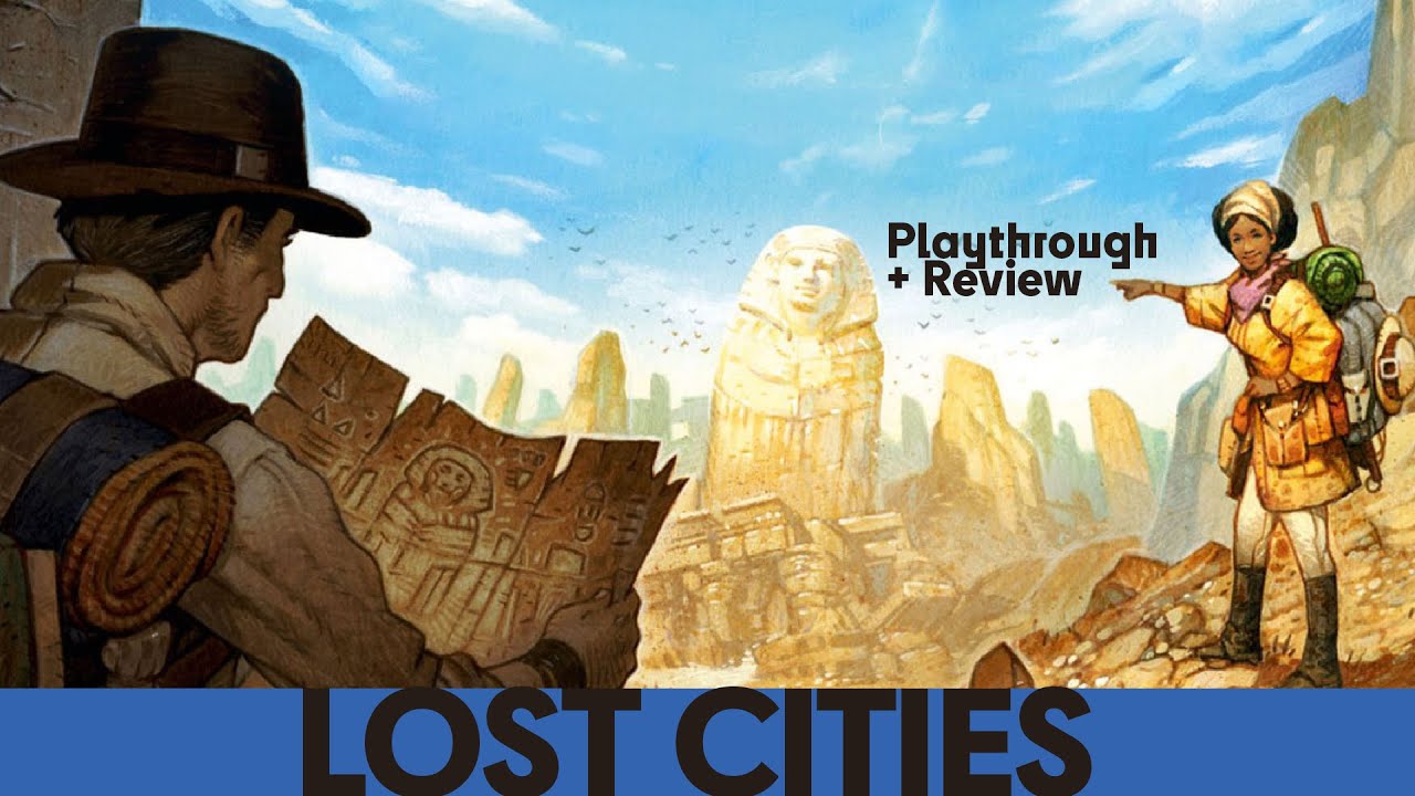 Lost Cities - Playthrough & Review - YouTube