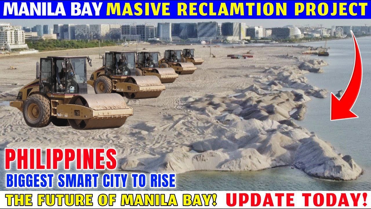 Manila Bay Reclamation Update February 18, 2023 - YouTube