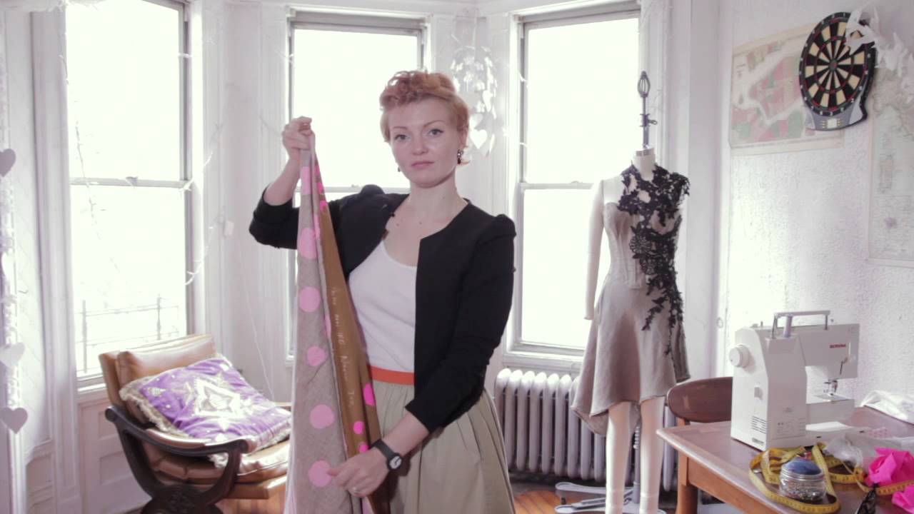 The Easiest Way to Cut Fabric for a Simple Shift Dress : Fashion Design ...