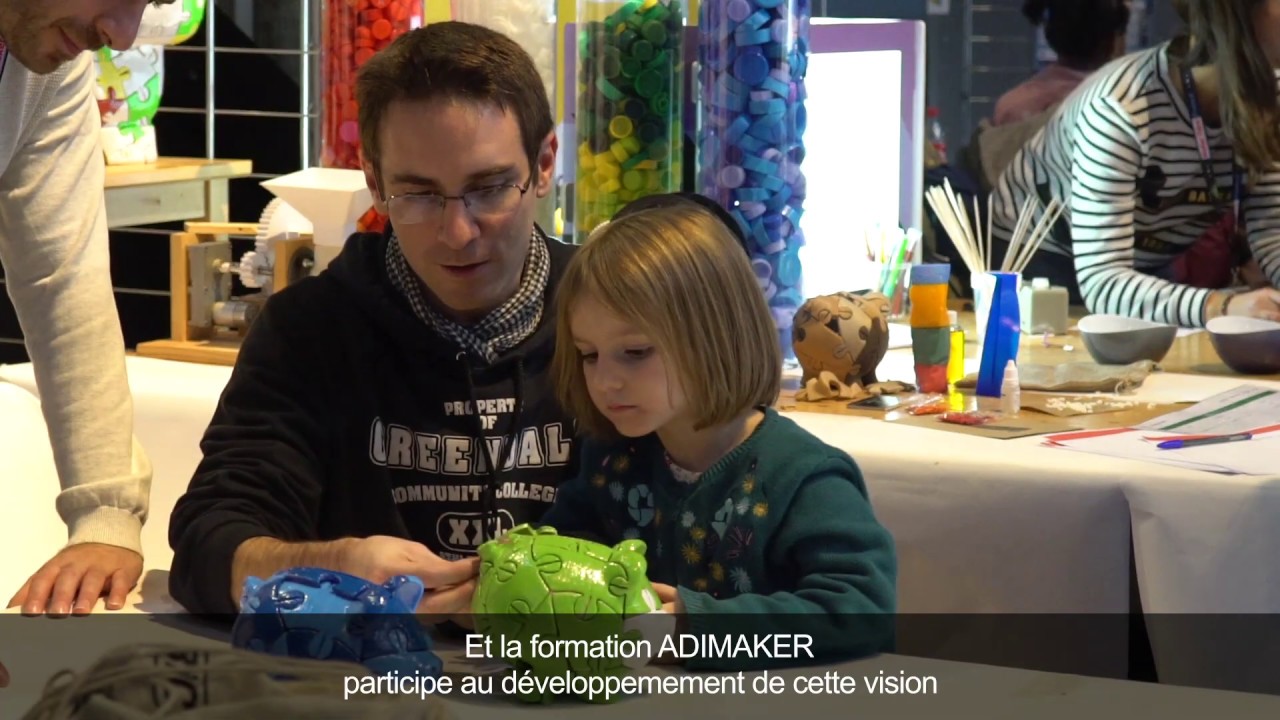 Le mouvement Maker dans l’éducation avec ADIMAKER - YouTube