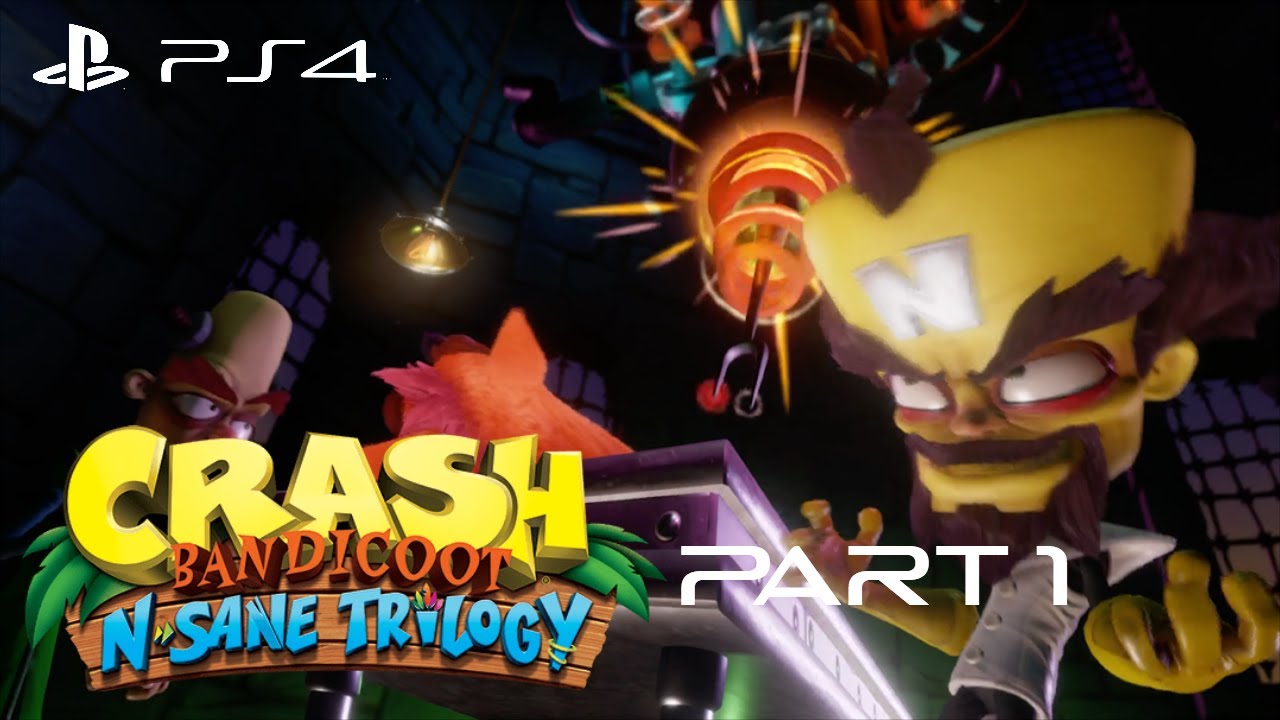 Crash Bandicoot Walkthrough Gameplay Part 1 - The Wumpa Islands - YouTube