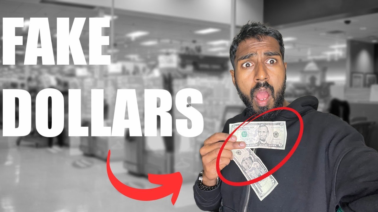 FRAUD CUSTOMER GAVE ME FAKE DOLLARS ! Daily vlog123 - YouTube