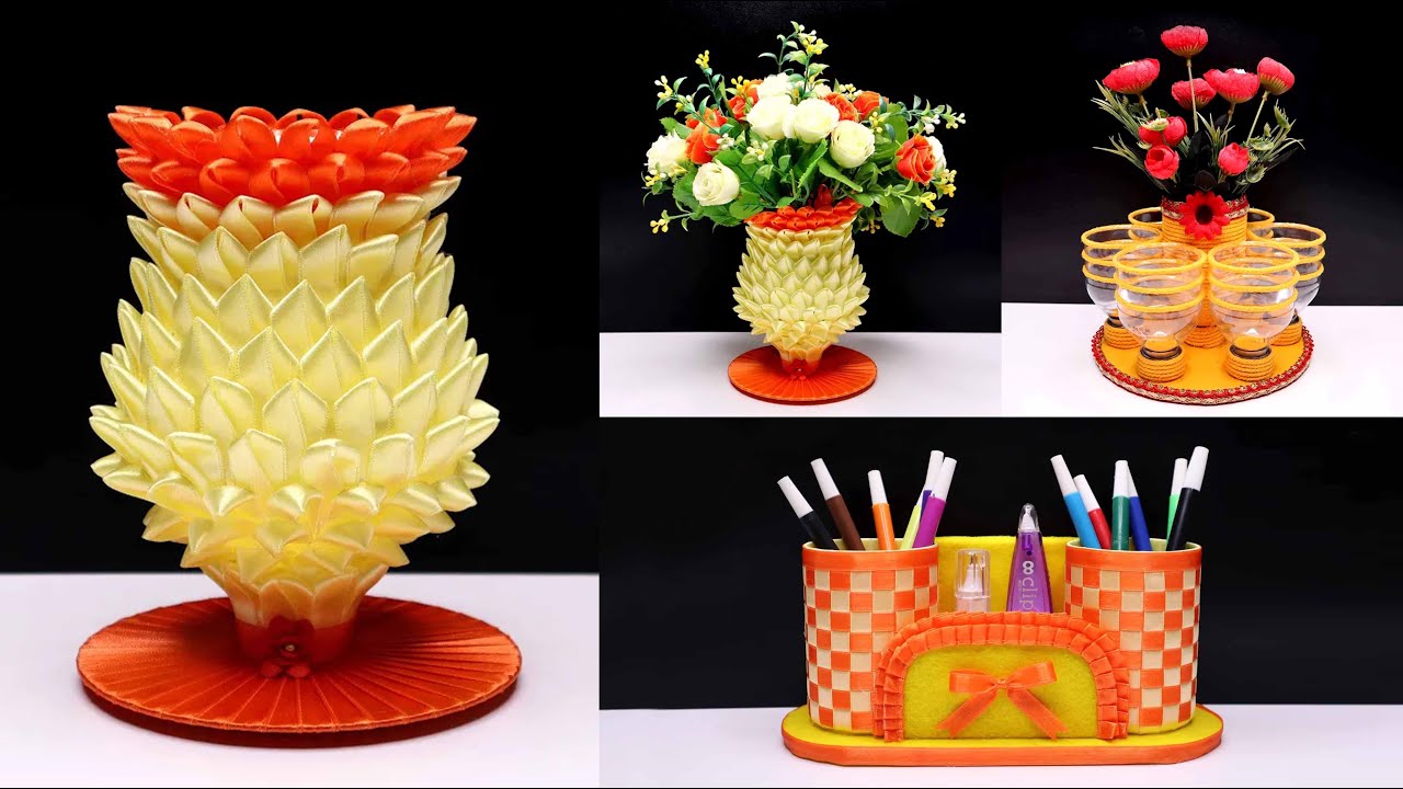 3 Plastic Bottle Craft DIY Ideas | Best out of waste | Ide daur ulang ...