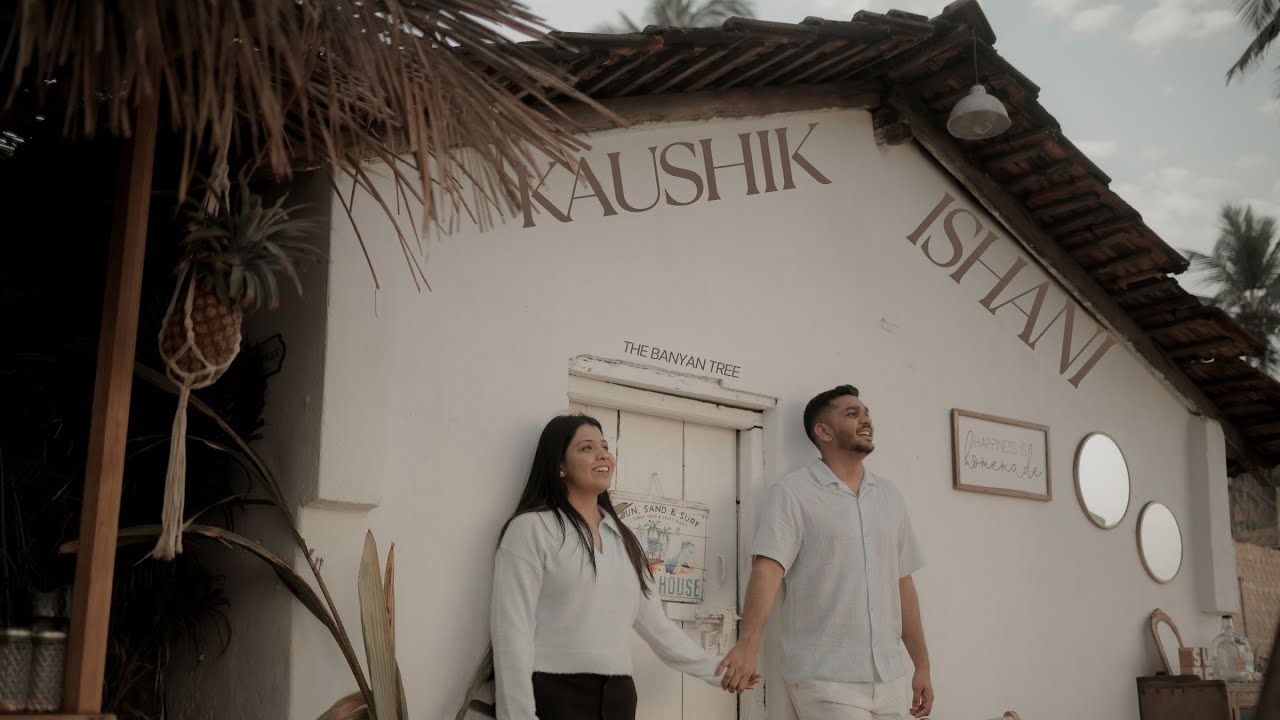GOA PREWEDDING TEASER 4K // ISHANI -KAUSHIK // THE BANYAN TREE // 2026 ...