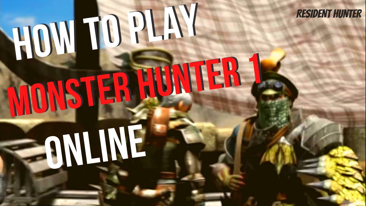 How to play Monster Hunter 1 online - Minegarde Town - YouTube