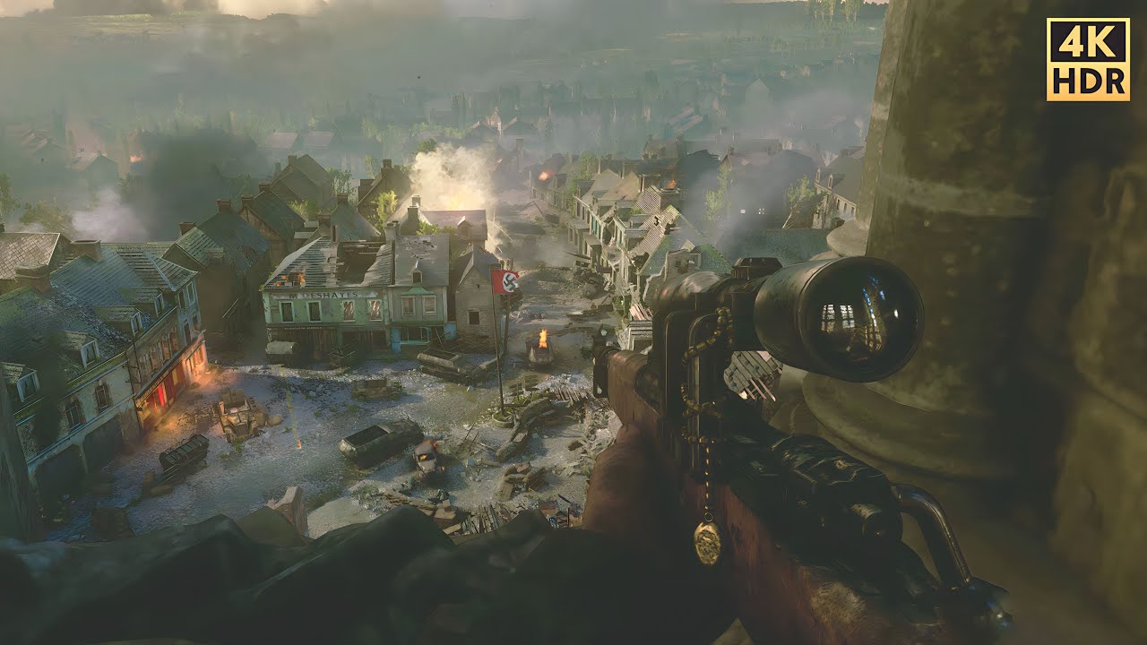 Call of Duty ww2 | Mission 3 - Stronghold - YouTube