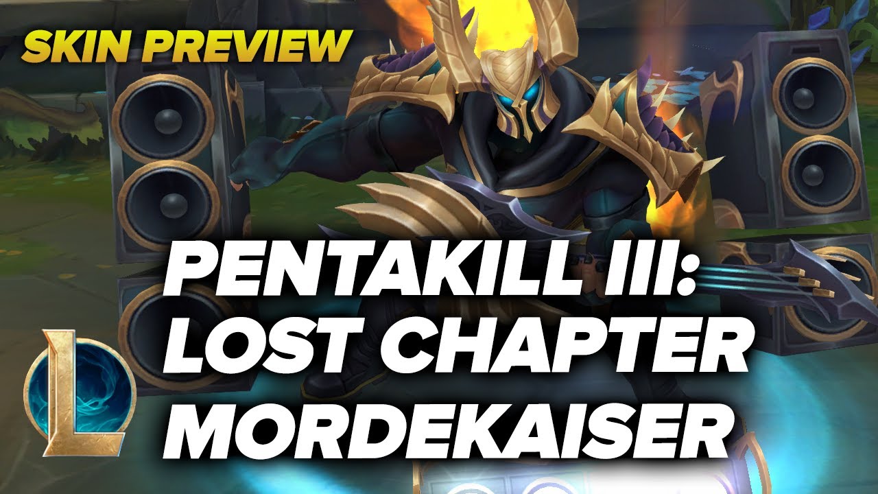 Pentakill III: Lost Chapter Mordekaiser - Kostüm Tanıtımı | League of ...
