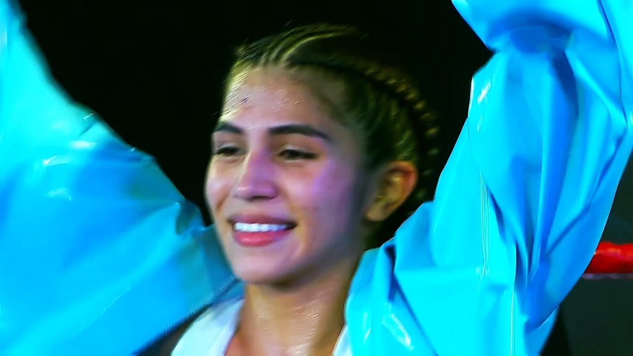 Naomy Valle mantiene su invicto ante Hillary Romero - YouTube