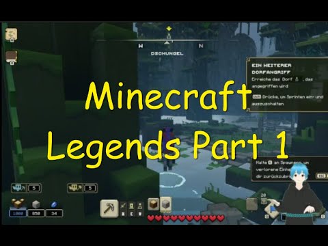 Minecraft Legends Part 1 / Tutorial und Befreiung des ersten Dorfes ...