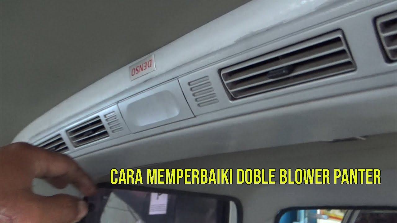 penyebab ac mobil panter bagian belakang kurang dingin - YouTube