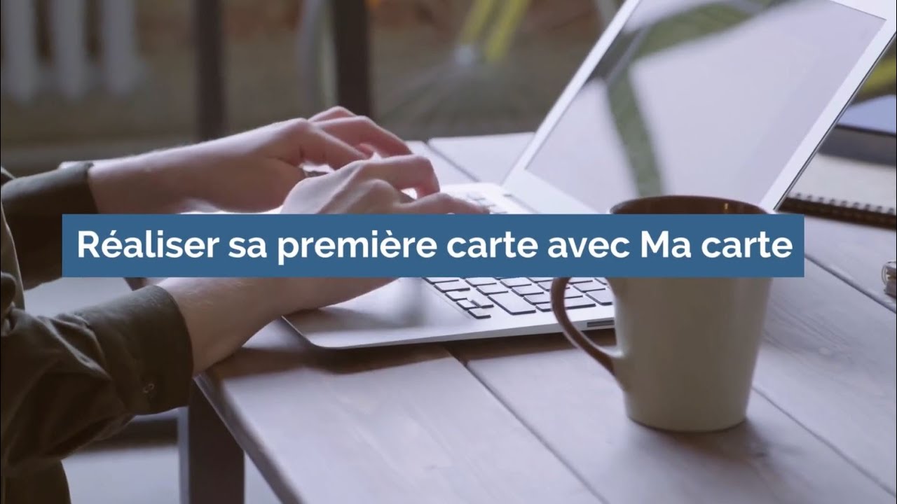 Réaliser sa première carte avec Ma carte - YouTube