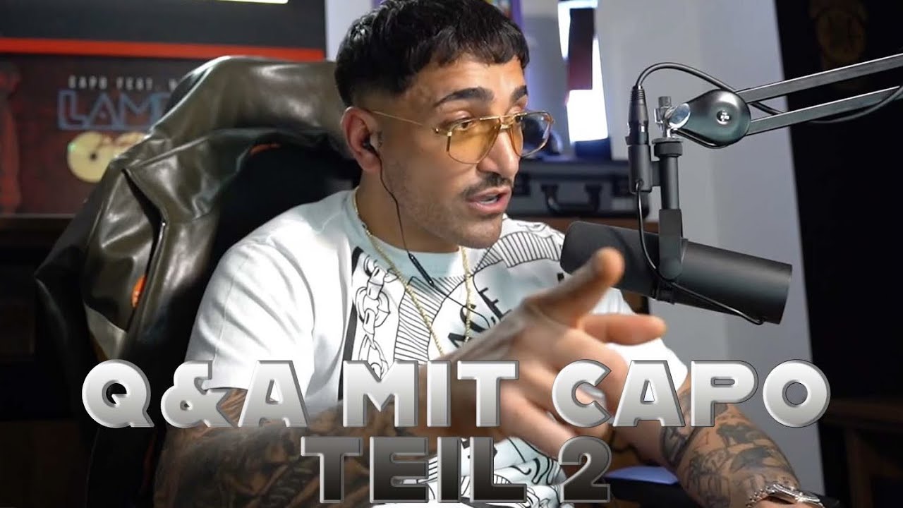 Capo über Jugendzeit, Wahre Freunde, Emotionen, AAR Zeiten uvm. | Capo ...