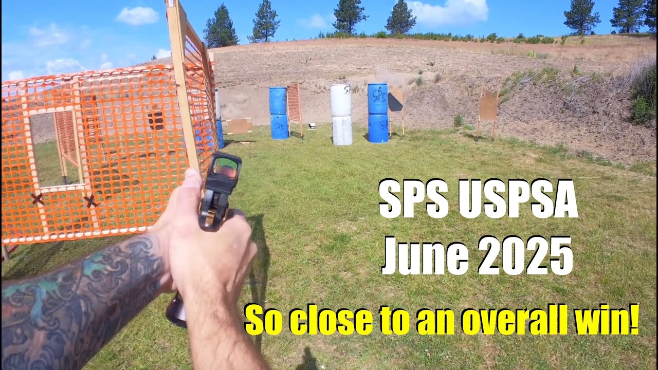 SPS USPSA JUNE 2025 - Limited Optics A-Class - Division Win and 2nd ...