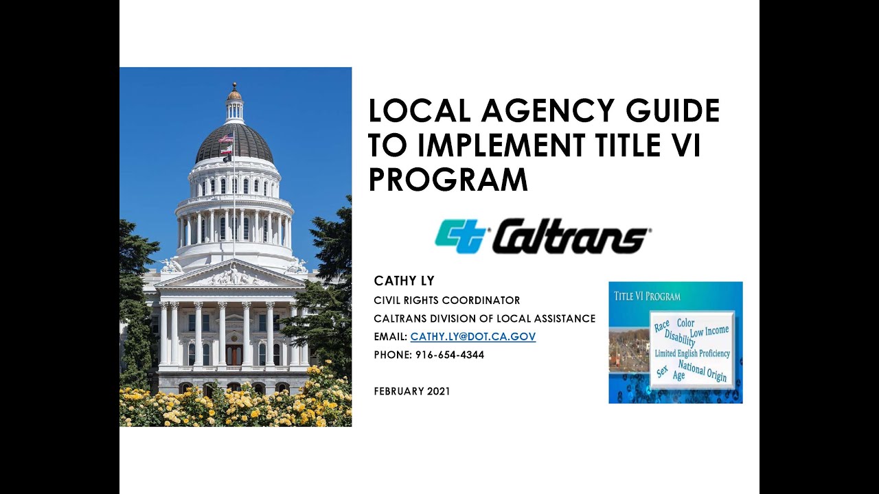 Title VI Training - Part 3 - YouTube