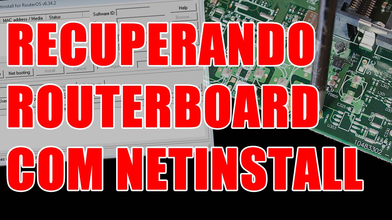 RECUPERANDO ROUTEBOARD MIKROTIK NETINSTALL - YouTube