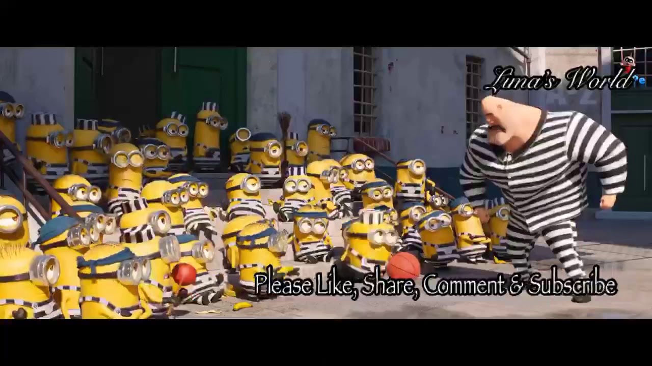 Minions funniest moments (Despicable Me) - YouTube