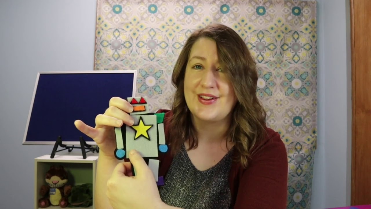 Virtual Storytime with Ms. Emily (Episode 27: Robots) - YouTube