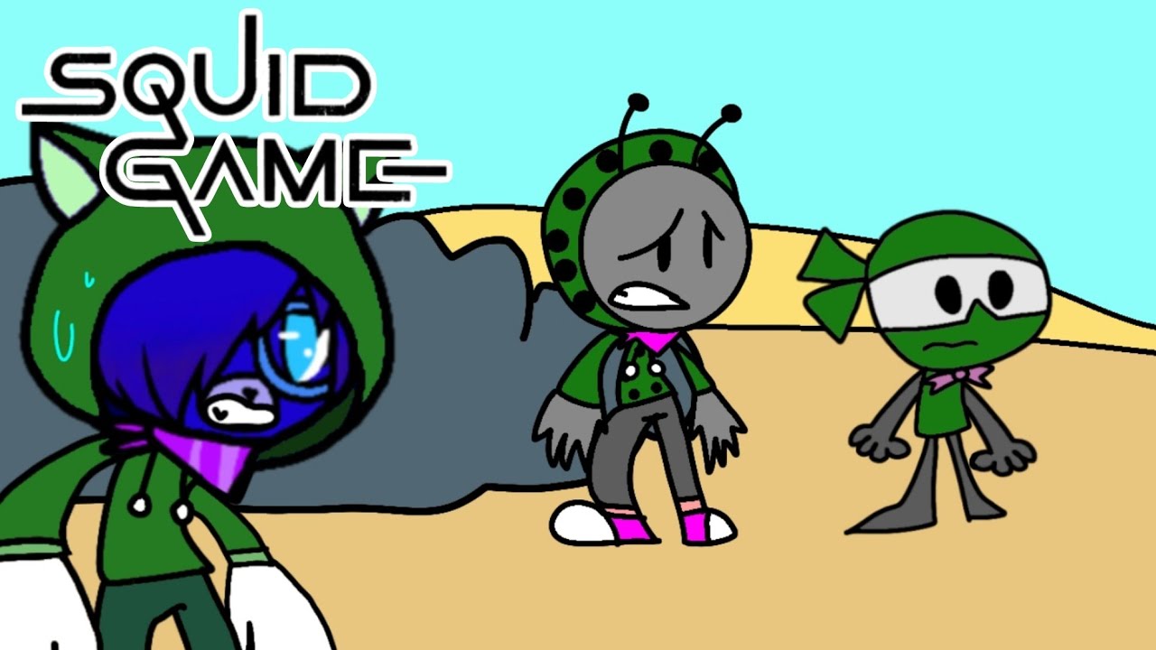 Turma do Gato azul - Squid game - (Desenho Animado) - YouTube