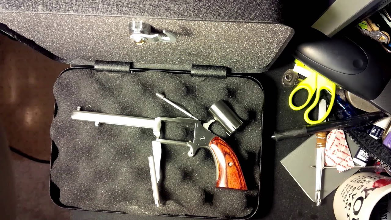 NAA .22 Magnum 1860 Earl cap and ball - unboxing/review - YouTube