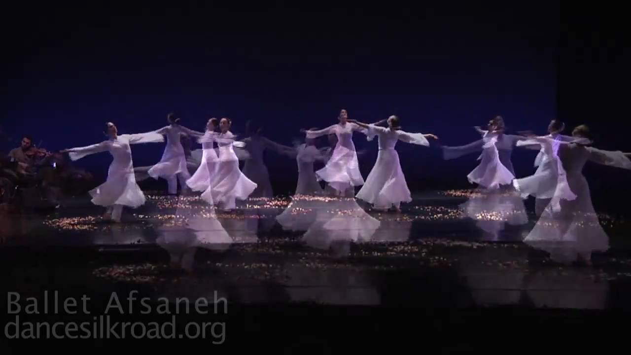 Ballet Afsaneh: Pranam In White - Ethno-contemporary dance/music - YouTube