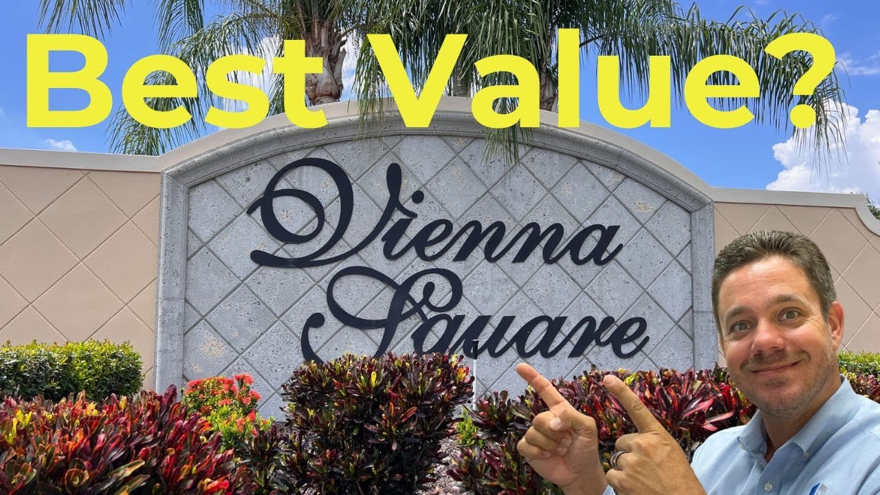 The Most AFFORDABLE 55+ Community in Winter Haven? Vienna Square Tour ...