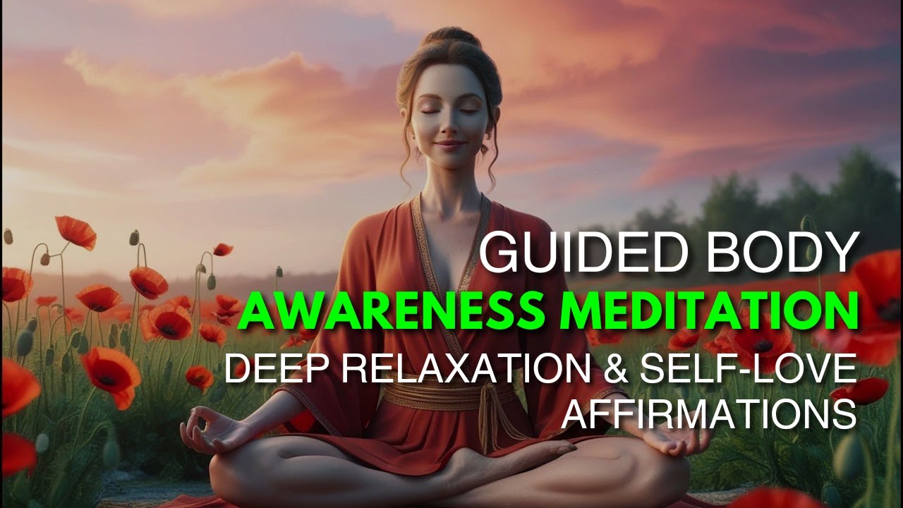 "Guided Body Awareness Meditation | Deep Relaxation & Self-Love ...