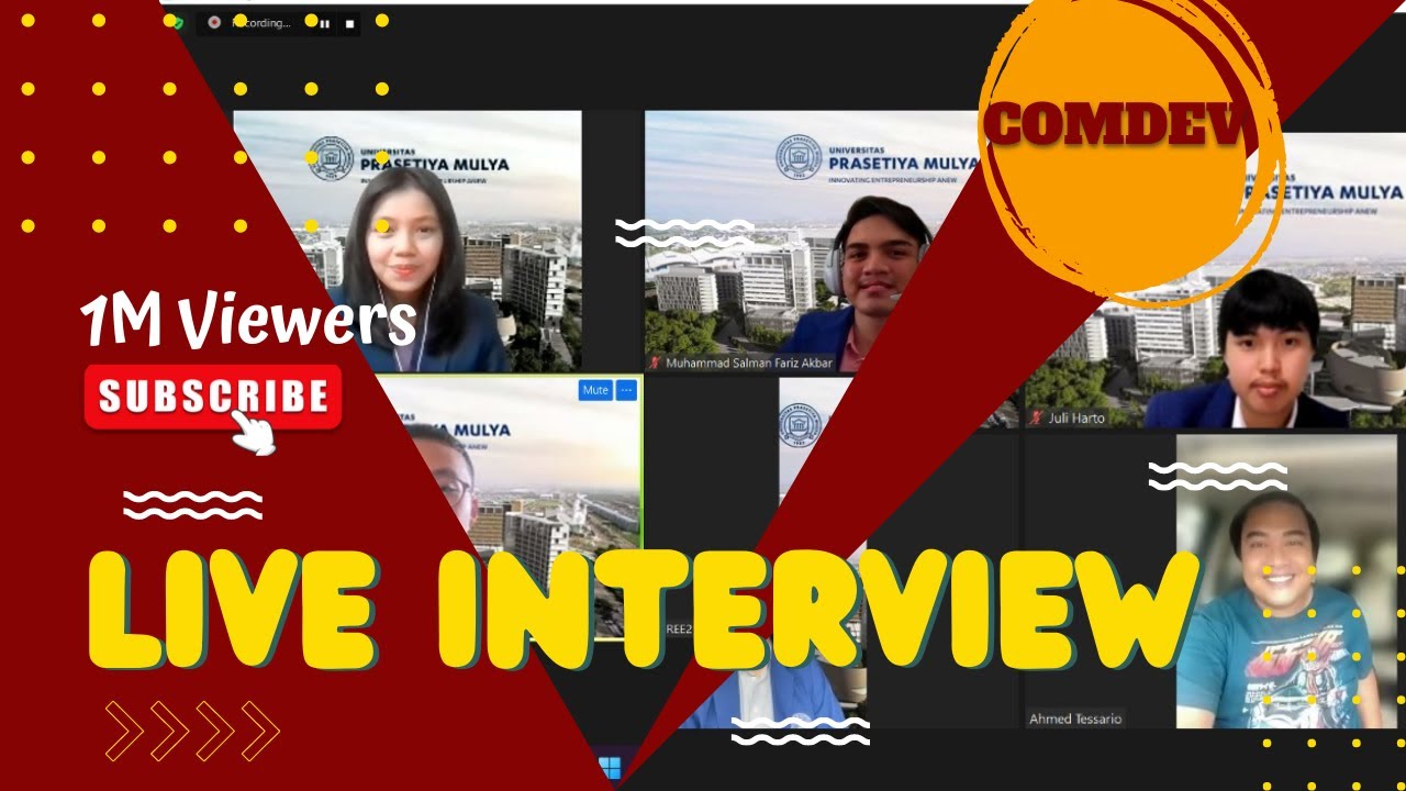 Comdev Interview ft. Pak Ahmed (CEO PT. SIRTANIO ORGANIK INDONESIA) - YouTube