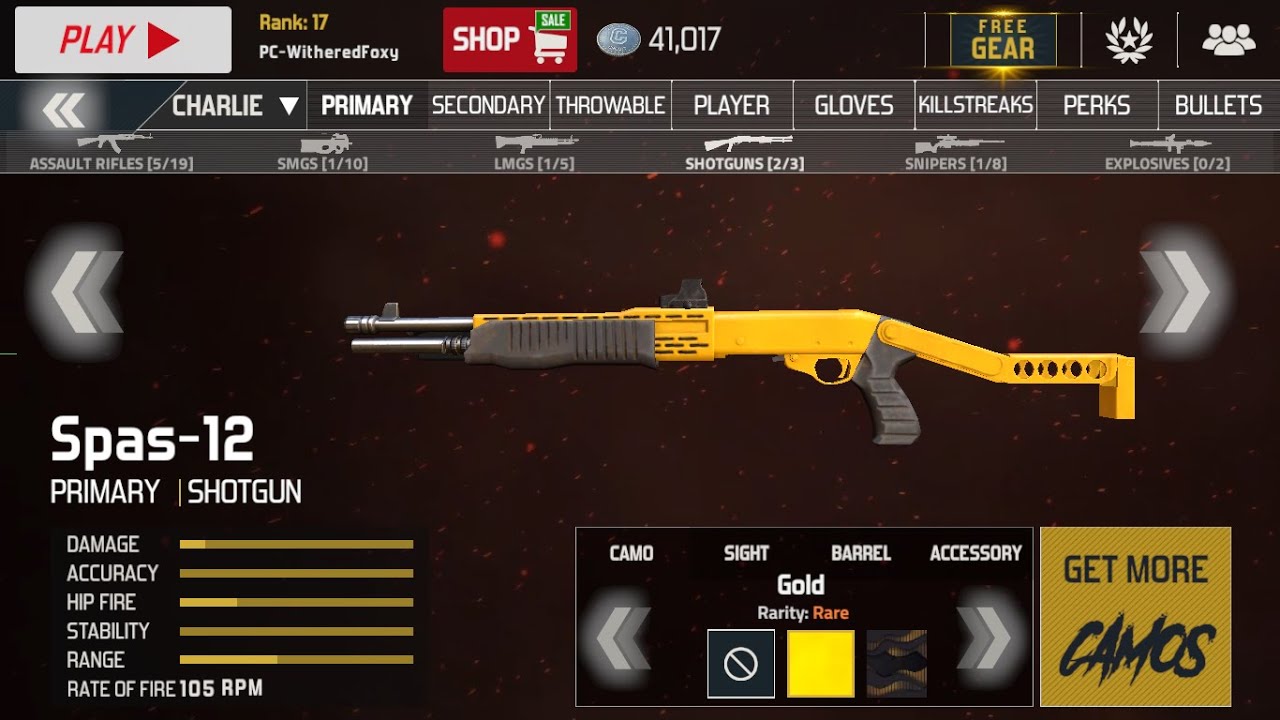 Bullet Force Using my New Spas-12! - YouTube