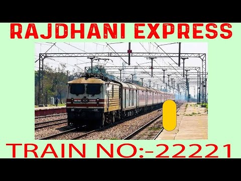 22221 Rajdhani Express | Mumbai to Delhi - YouTube