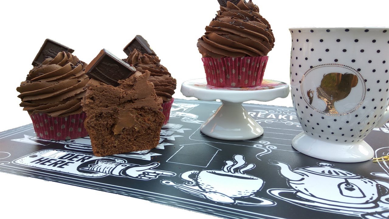 Sokoladli kapkeyk resepti.Kapkeykin hazirlanmasi.Шоколадные капкейки ...