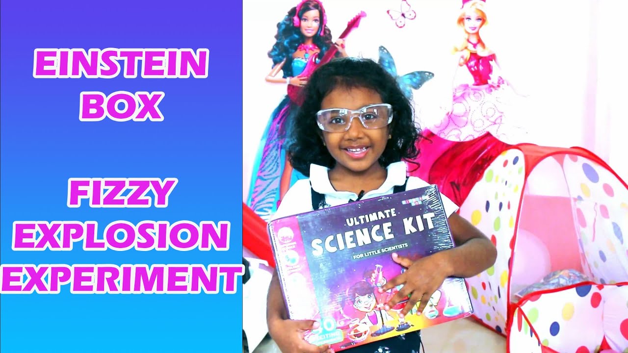 Fizzy Explosion Experiment | Einstein Box Review - YouTube