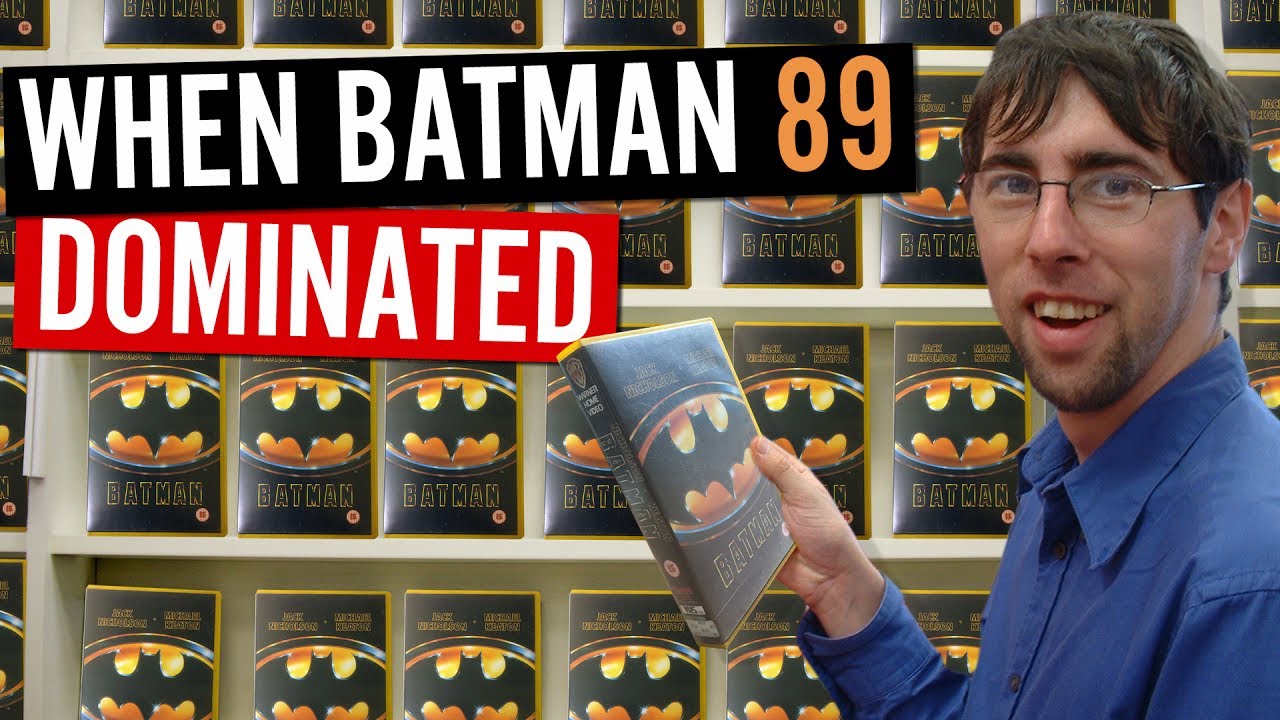 When Batman 89 Dominated the video rental stores - YouTube