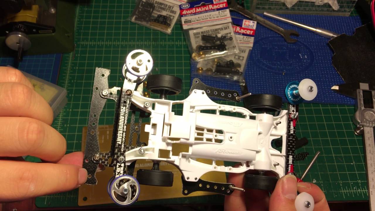 【ミニ四駆】Tamiya Mini 4wd AR Chassis foundation Series 4 (Basic Damper ...