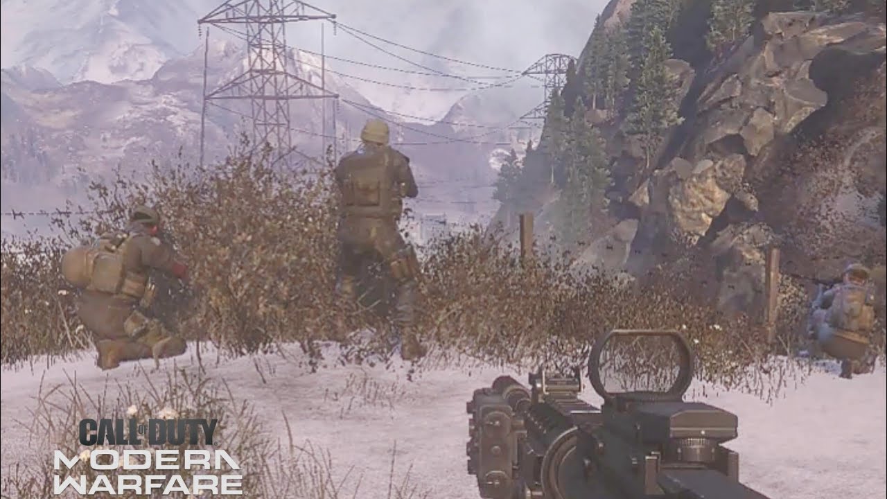 Destroying Russian Power Transmission COD MWF 60fps - YouTube