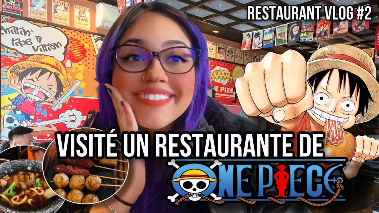 VISITÉ UN RESTAURANTE DE ONE PIECE EN NY!😱|Niku Geek - YouTube