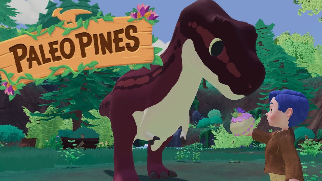 CAN WE BEFRIEND A TYRANNOSAURUS REX?!?!?! | Paleo Pines - YouTube