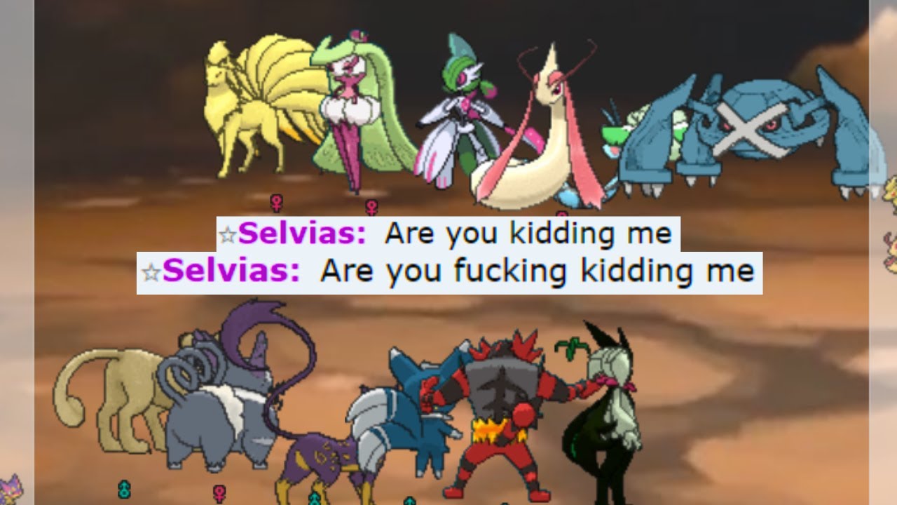 WHEN YOU HAX SALTY NOOB WITH FULL CAT TEAM ON POKEMON SHOWDOWN !! - YouTube