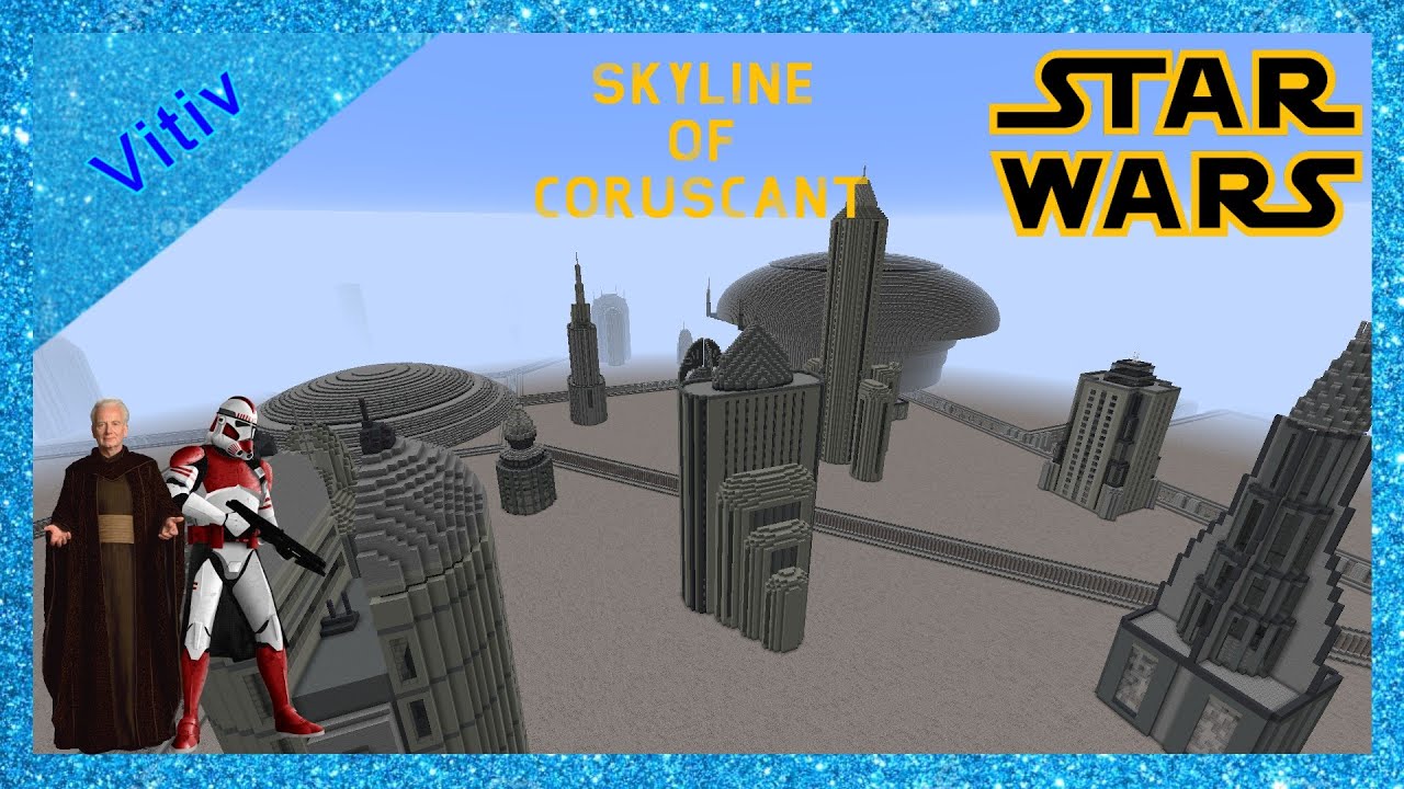 Star Wars: Skyline of Coruscant - A Minecraft Adventure Map - Showcase ...