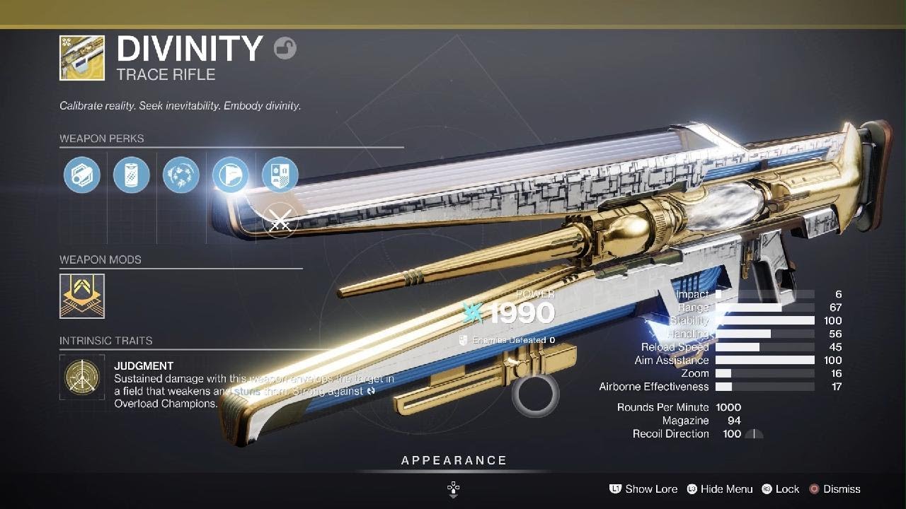 Destiny 2- A PvP Match With Every Exotic- Divinity - YouTube