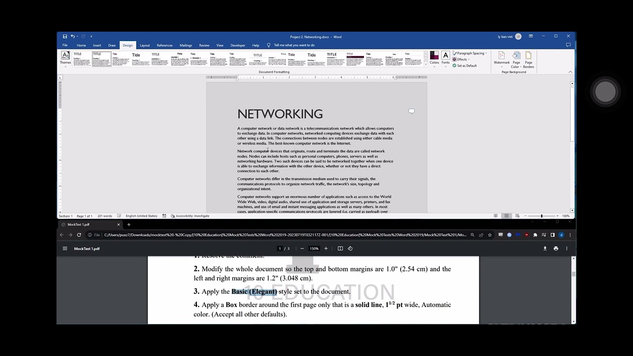 Word-Mock 1-Project 2 - YouTube